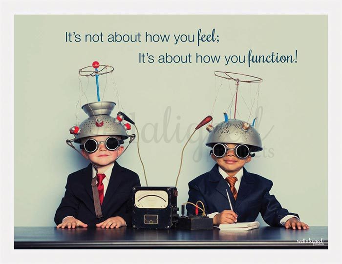 Feeling vs. Function - Well Aligned