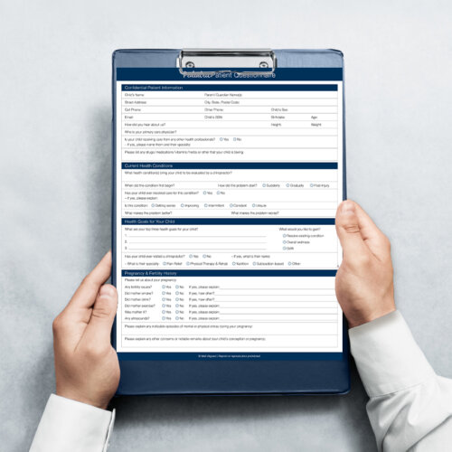 Pediatric Intake Forms - Well Aligned