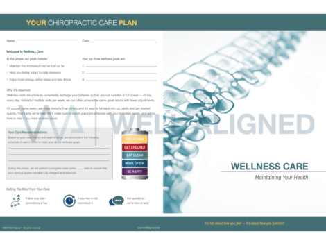 Wellness Care Folders - Well Aligned